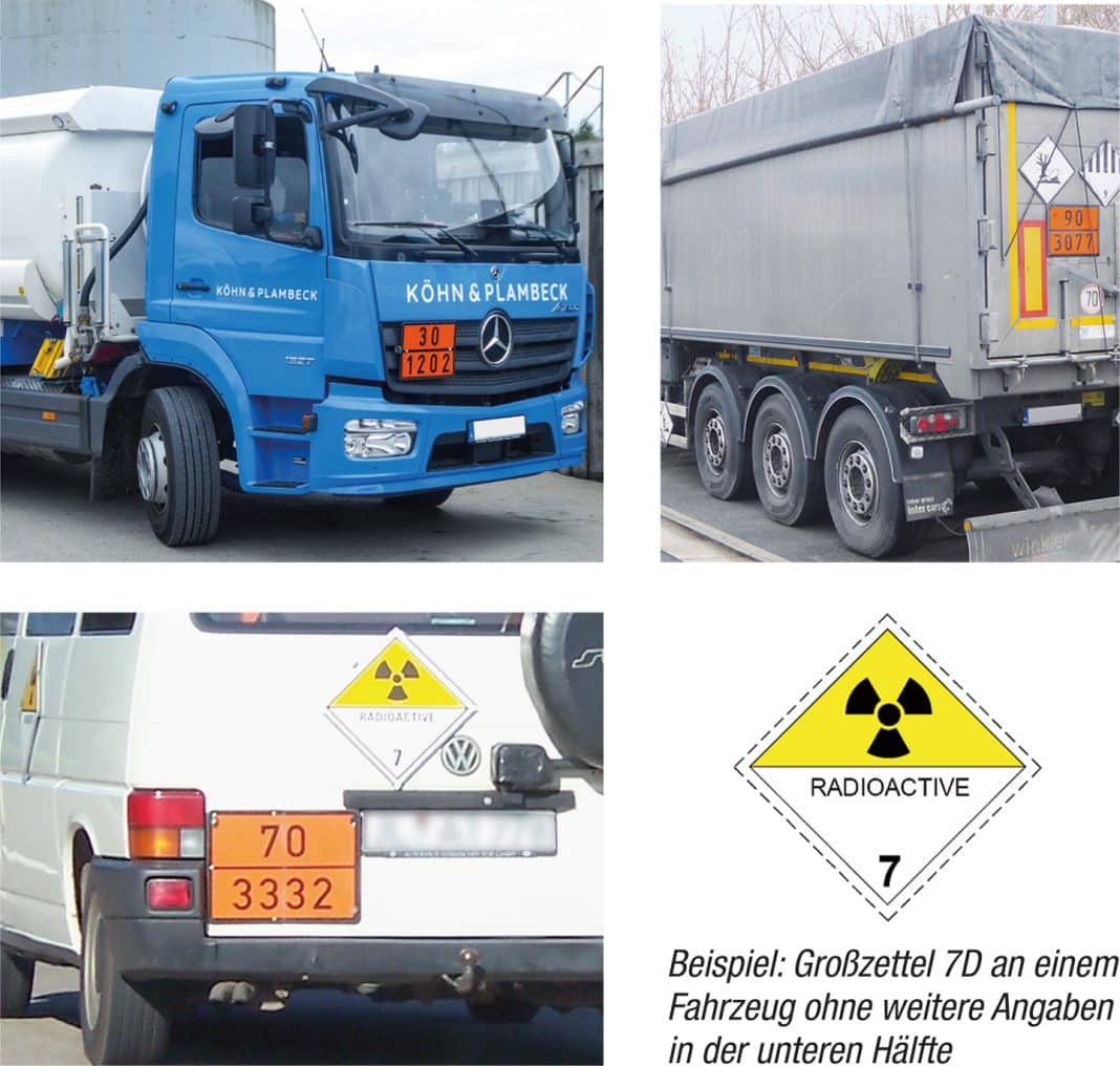 ADR: Übersicht von gängigen Kennzeichnungen nach Gefahrgutrecht
