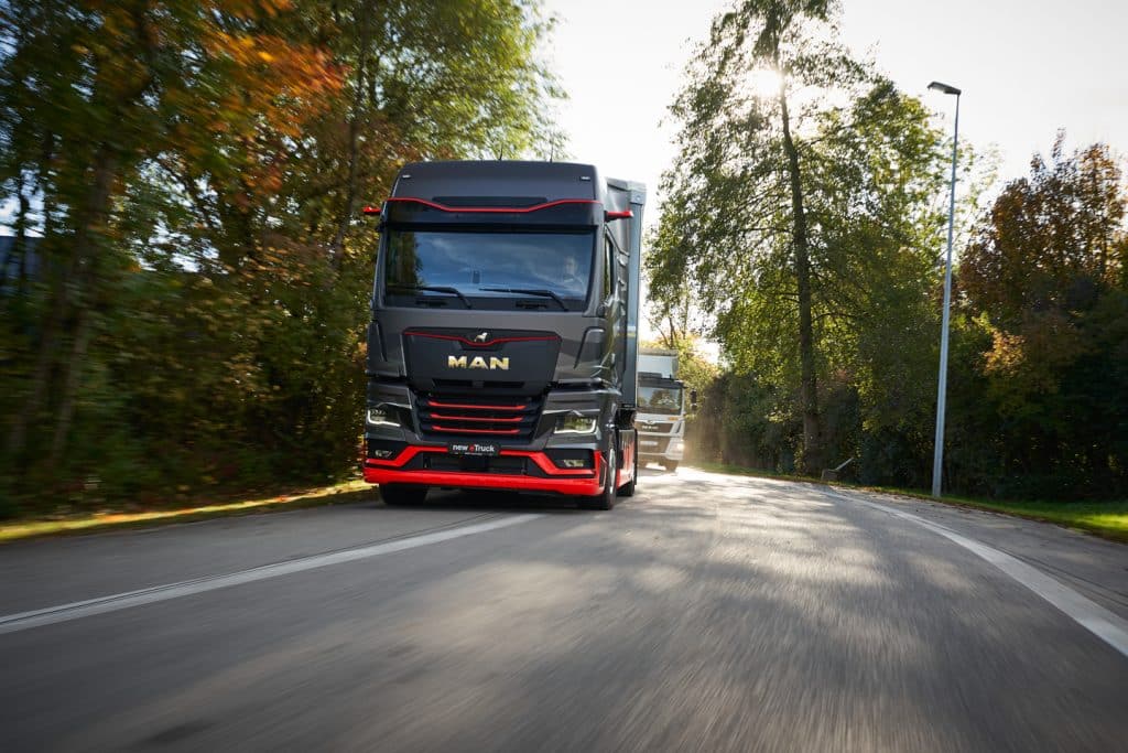 MAN Truck & Bus: Erste Testfahrten des neuen MAN eTrucks